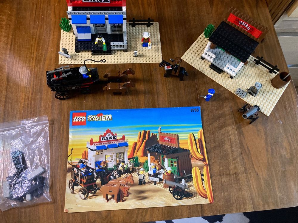 LEGO Western: Gold City Junction 6765 Bank & Store von 1996 | Kaufen auf Ricardo