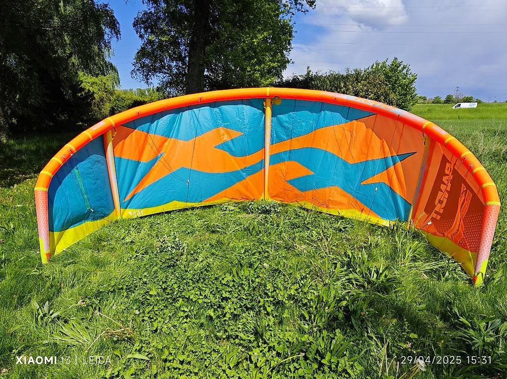 Kite F-One Bandit XI 12m, orange-turquoise (D'occasion) à Romanel-s ...