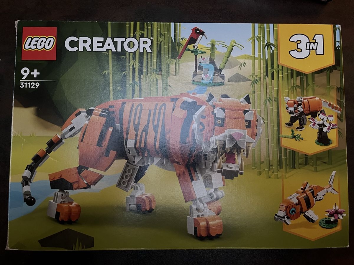 LEGO Creator 3 in 1 Wild Tiger (31129) - Komplett! (Neu (gemäss ...