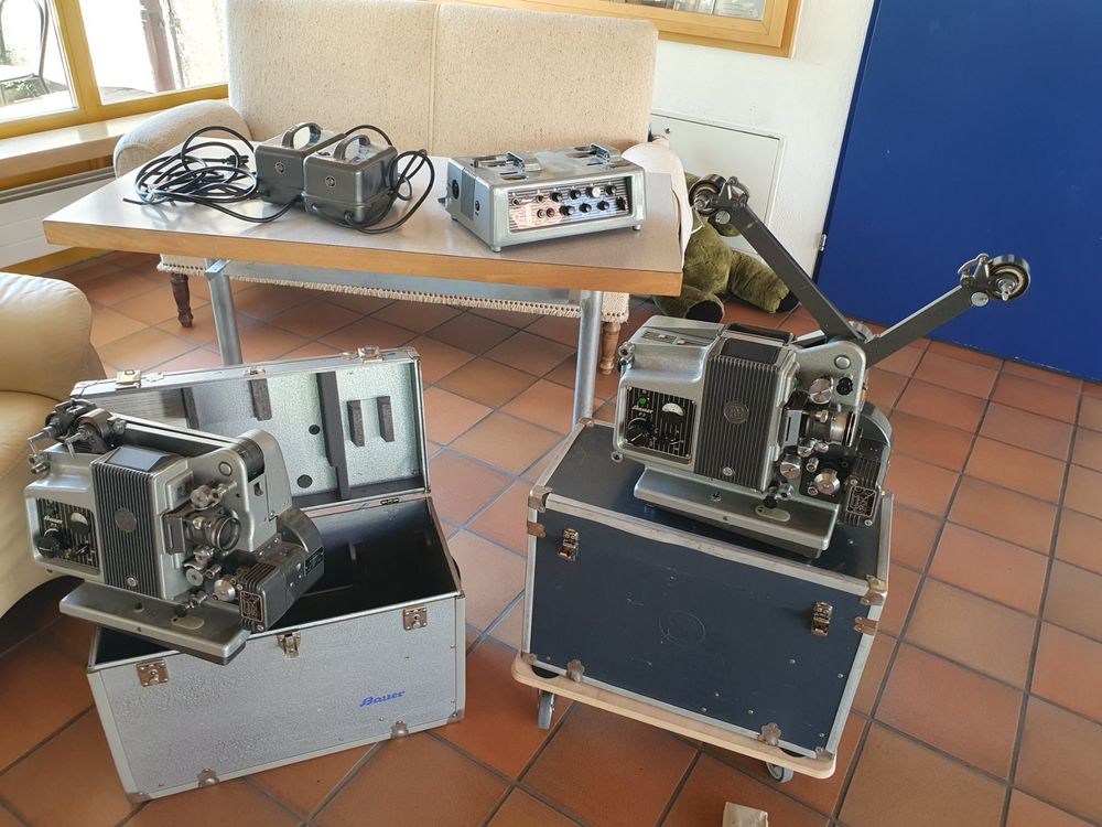 Bauer P5 16 mm 2 x Projektor Netzteil 1 x Röhrenverstärker | Kaufen auf Ricardo