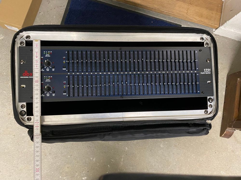 EQ Equalizer dbx 1231, Studio Shure, Sennheiser, AKG, JBL (Gebraucht ...