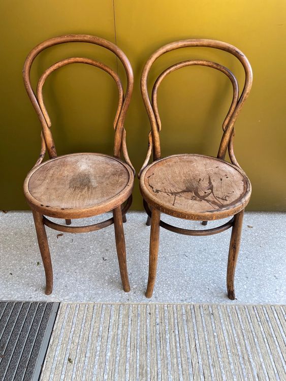2 Horgen Glarus Bugholzstühle Vintage | Kaufen auf Ricardo
