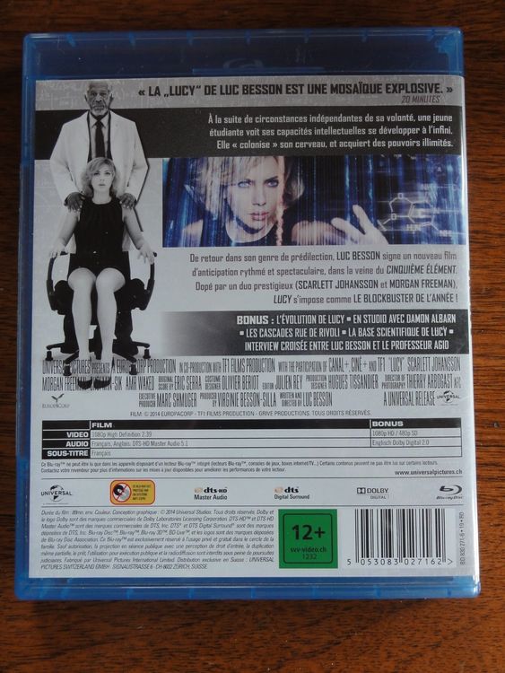 Lucy Scarlett Johansson / Morgan Freeman de Luc Besson (Neu (gemäss Beschreibung)) in L ...