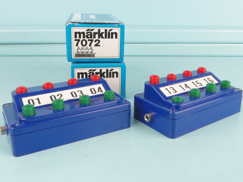 Märklin 2 X 7072 Stellpult | Kaufen auf Ricardo