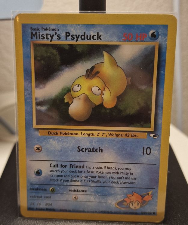 Misty's Psyduck #54 Pokemon Gym Heroes - NM/MINT | Kaufen auf Ricardo