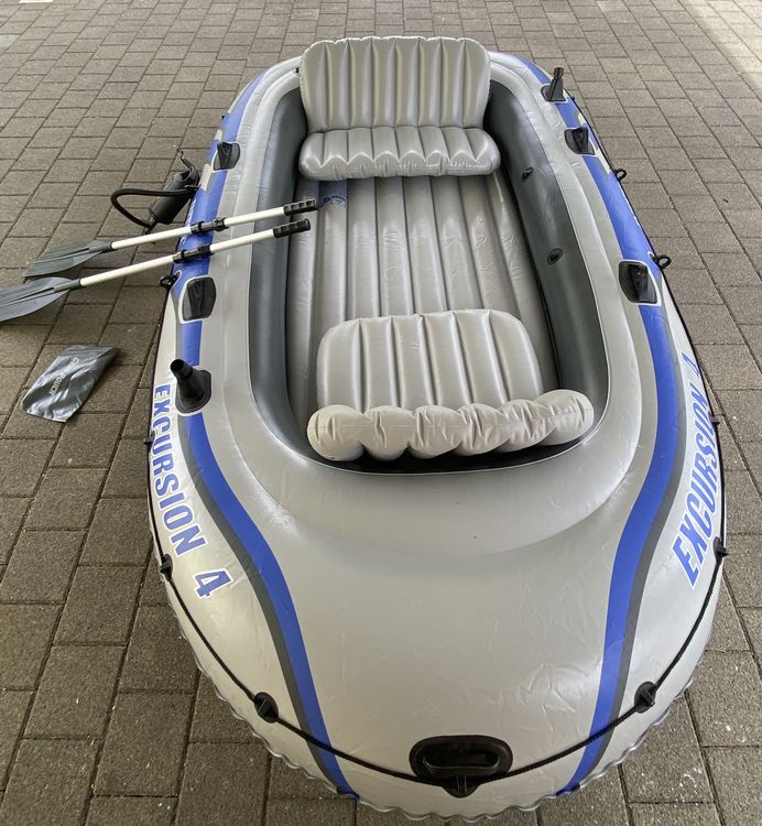 Schlauchboot / Gummiboot Intex Excursion 4 | Kaufen auf Ricardo
