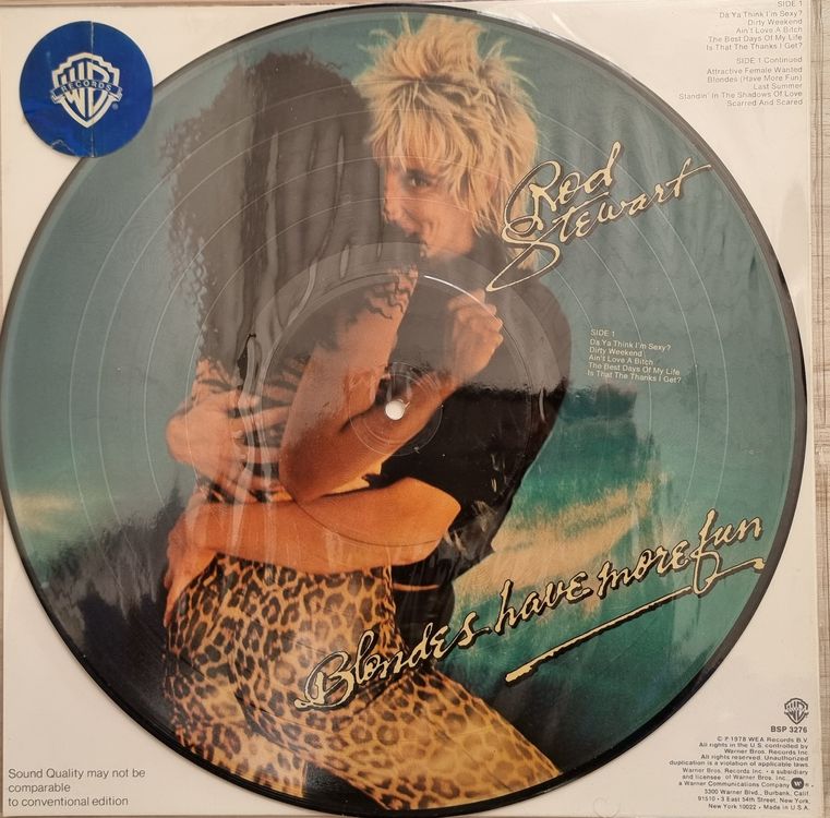 LP Rod Stewart / Picture Disc (Gebraucht) in Oetwil am See für CHF 20 ...