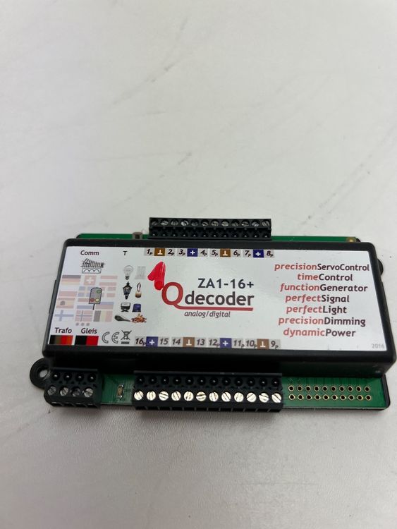 Qdecoder QD123 STANDART LICHTSIGNALDECODER ZA1-16+Standart | Kaufen auf Ricardo