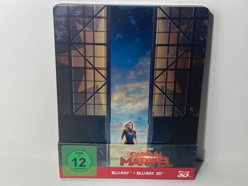 Captain Marvel Blu Ray Steelbook 3D (Gebraucht) in Wilderswil für CHF ...