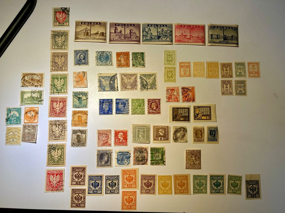 Collection d'environ 70 timbres anciens, de plusieurs pays | Kaufen auf ...