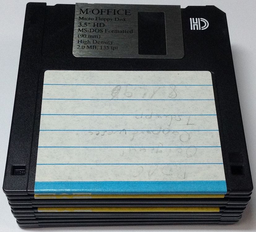 M.Office 135tpi High Density Micro Floppy Disk's Disketten | Kaufen auf Ricardo