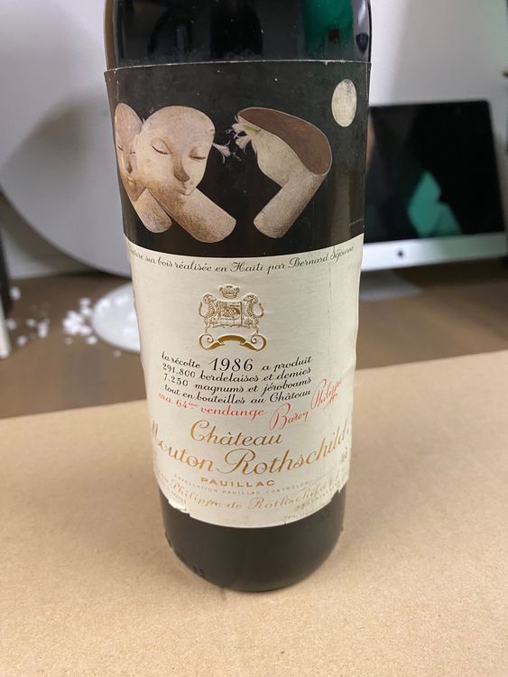 Exceptionnel Mouton Rothschild 1986 | Kaufen auf Ricardo