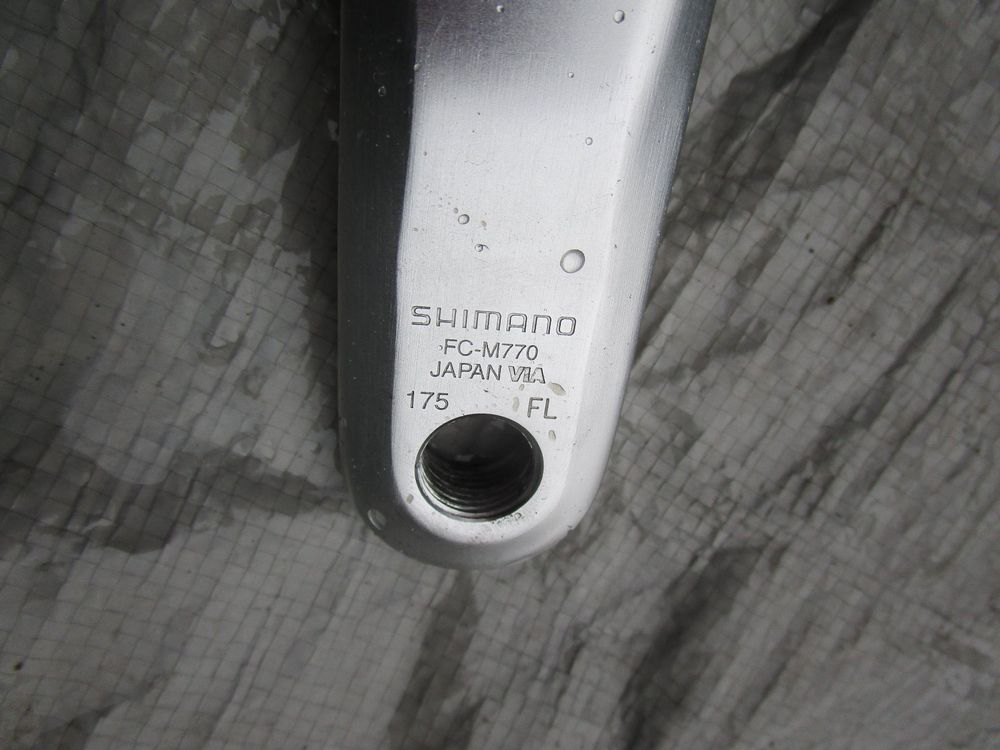 SHIMANO XT Kurbel 3 fach 175mm (Gebraucht) in Ottikon für CHF 65 – mit Lieferung auf Ricardo kaufen