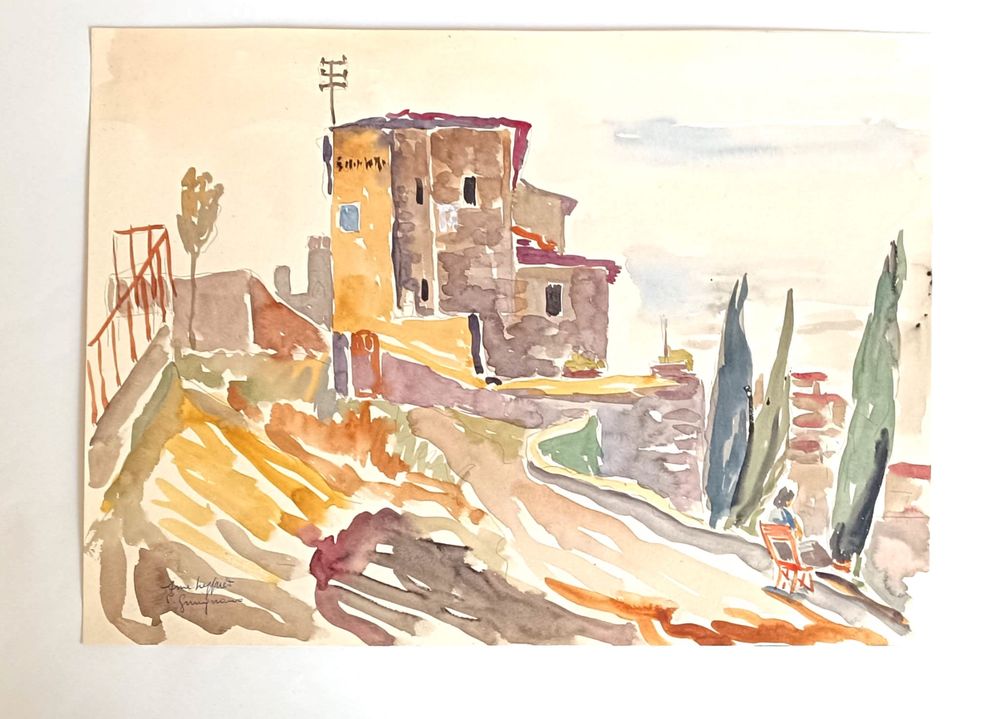 5 Aquarelle Landschaften Arne Siegfried (Gebraucht) in Neuhausen am Rheinfall für CHF 150 – nur ...