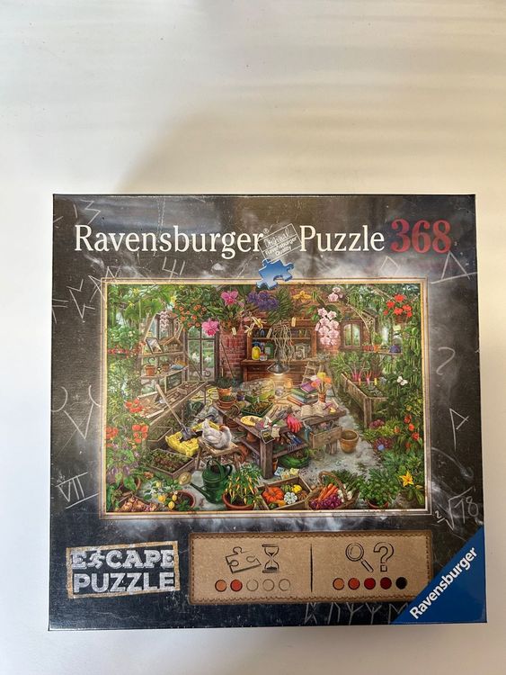 Neu - Ravensburger Escape Puzzle 368 "Im Gewächshaus" (Neu und originalverpackt) in Brunnen für ...