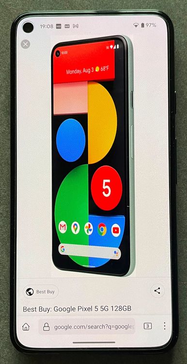 Google Pixel 5 (5G) 128GB schwarz (Gebraucht) in Landquart für CHF 251 – mit Lieferung auf ...