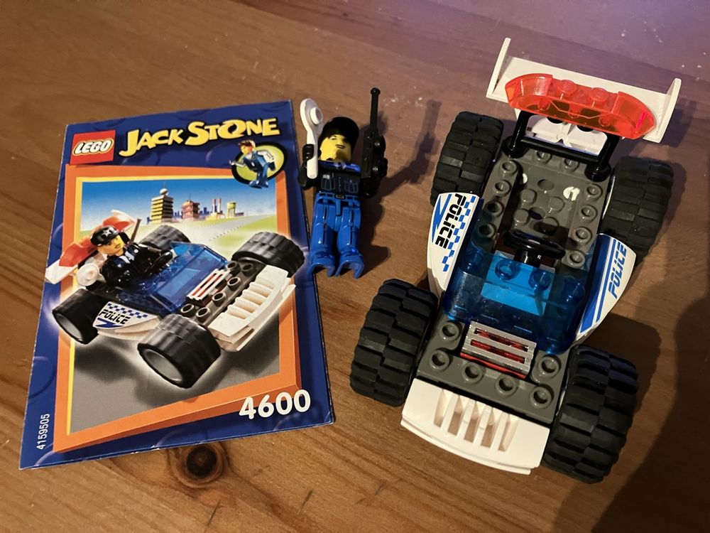 Lego 4600 Police Cruiser komplett mit Anleitung und Figur (Gebraucht ...