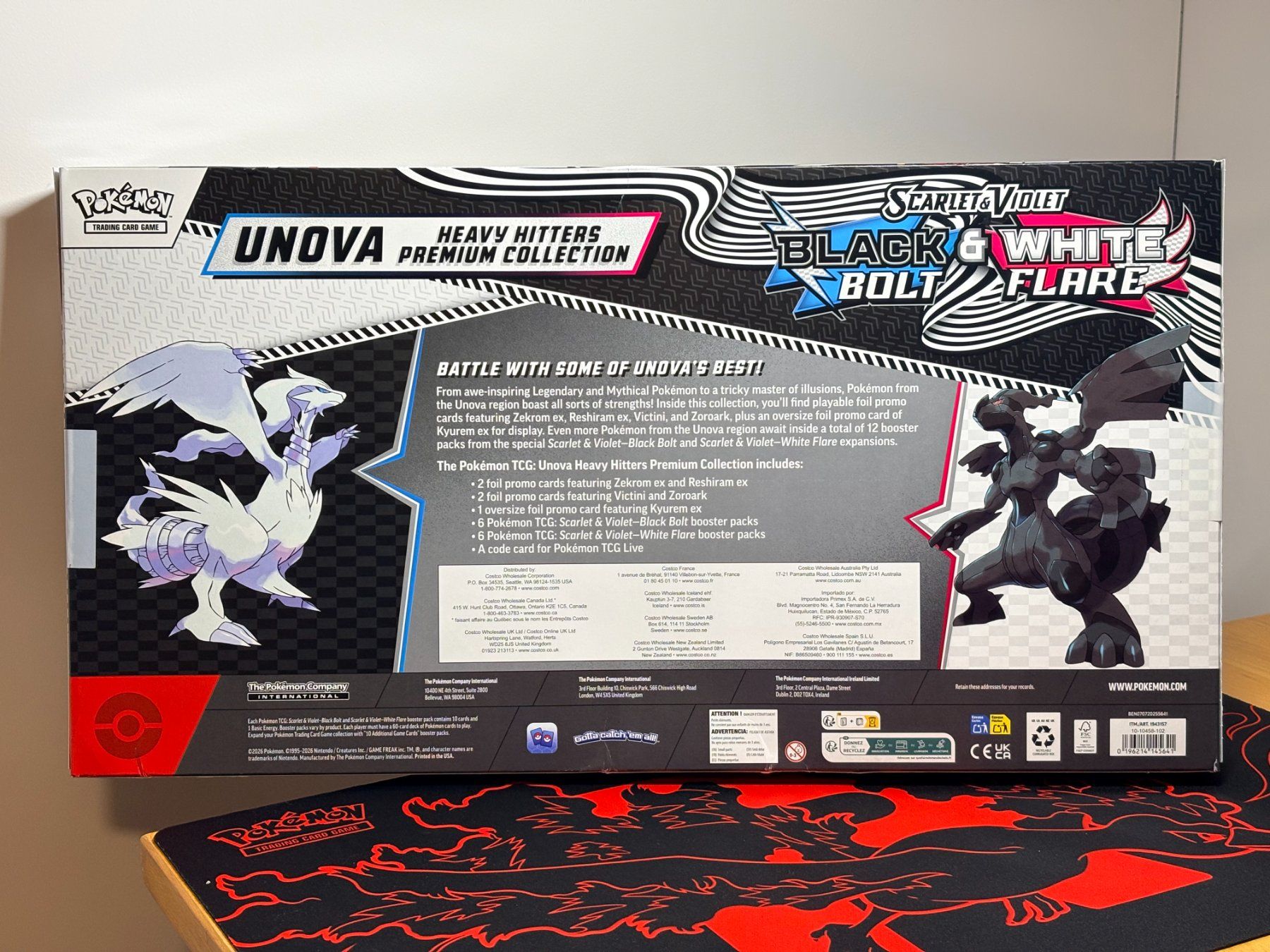 EXCLUSIVE!! Pokémon Unova Heavy Hitters Premium Collection (Neu und ...