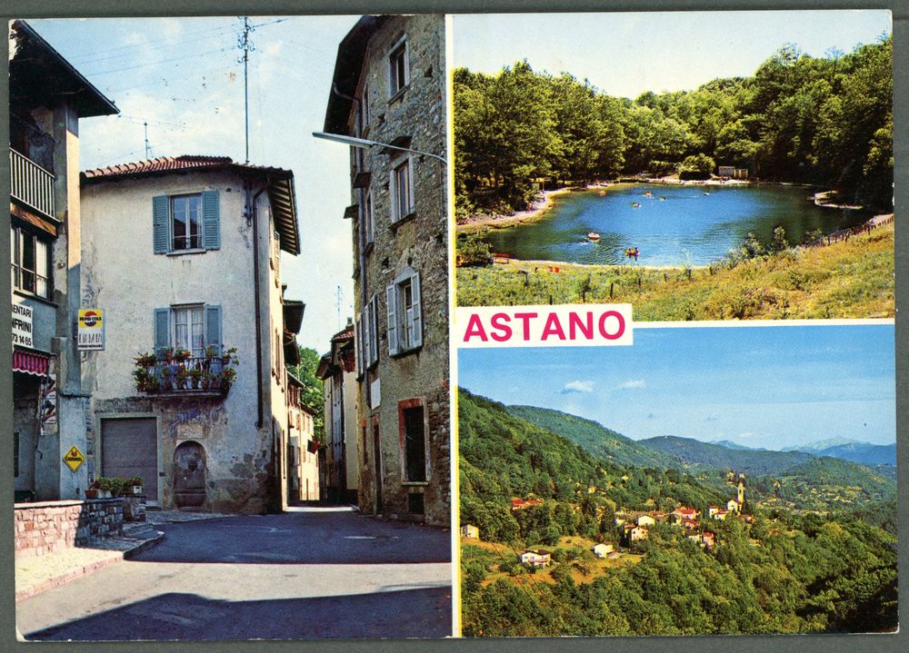 AK color Astano TI 3x-Mehrfachbild ≈ 1981 (Gebraucht) in Basel für CHF ...