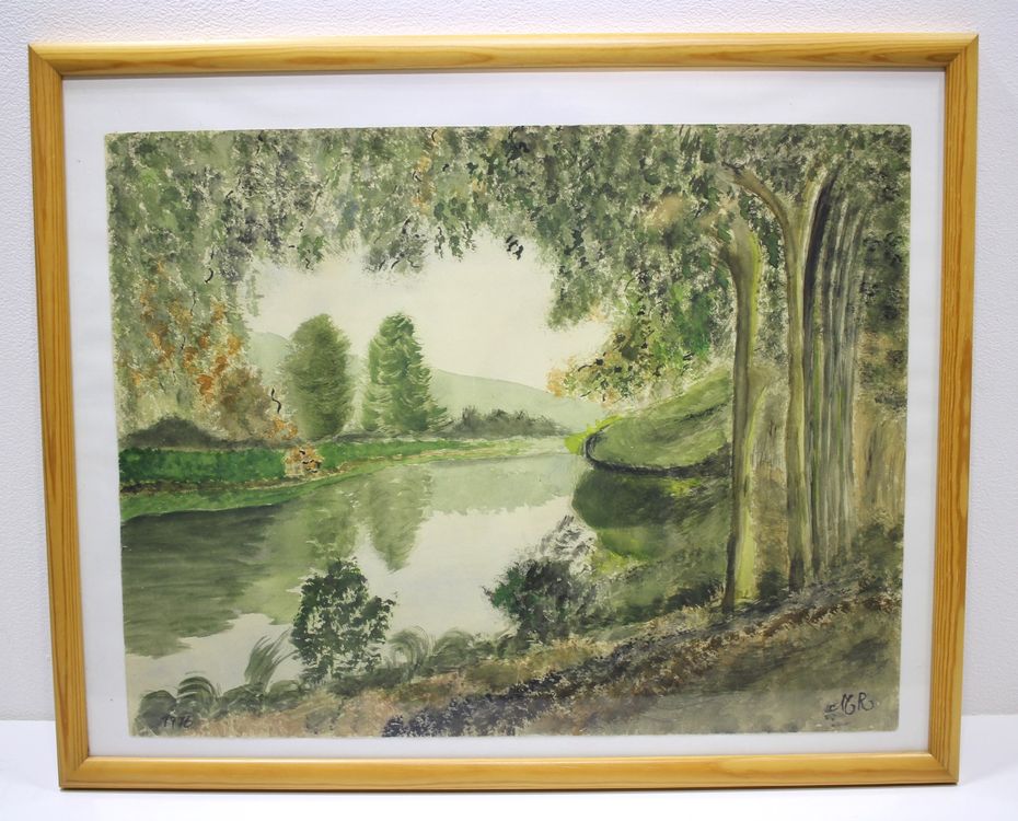 Aquarell am Bach | Kaufen auf Ricardo