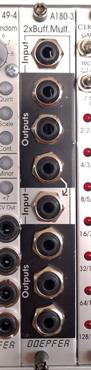 Doepfer A-180-3 2x Buff. Mult Eurorack Modul | Kaufen auf Ricardo