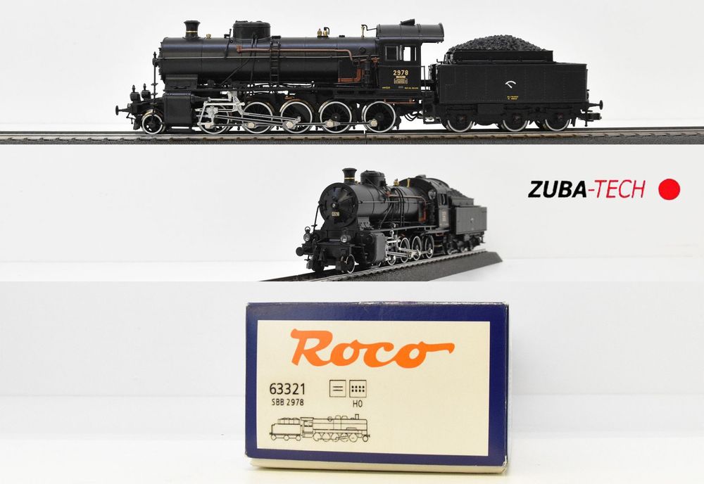 Roco 63321 Dampflok C 5/6 SBB H0 GS Digital mit OVP | Kaufen auf Ricardo