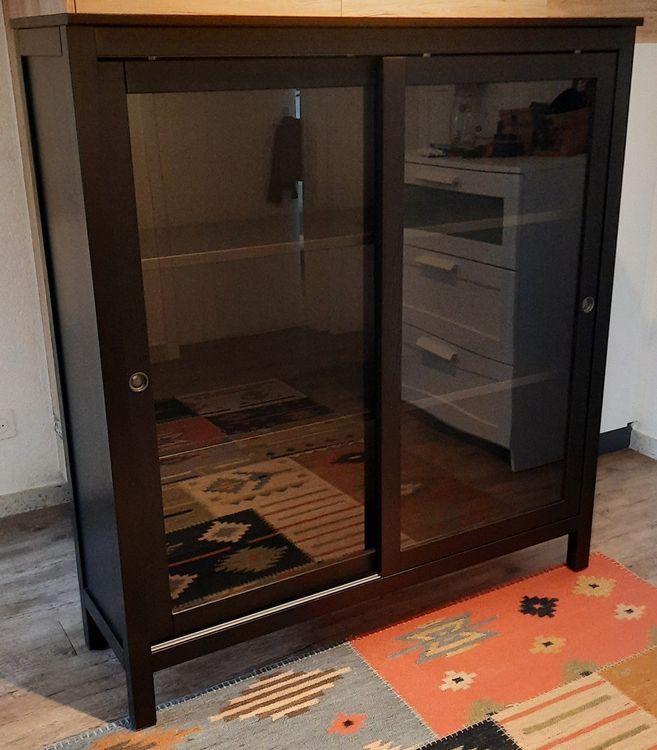 Hemnes Vitrine Altes Modell