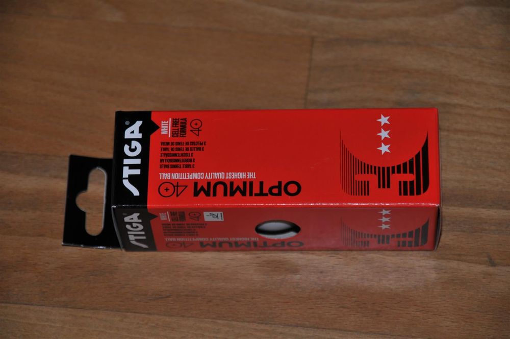 Tischtennis-Bälle Stiga Optimum 40+ 3 St (Neu und originalverpackt) in ...