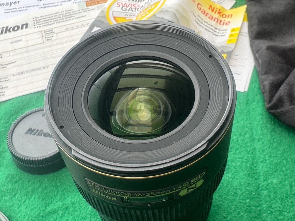 Nikon AF-S Nikkor 16-35mm f/4 G ED VR II (Fnac 1300 CHF) OVP (D ...