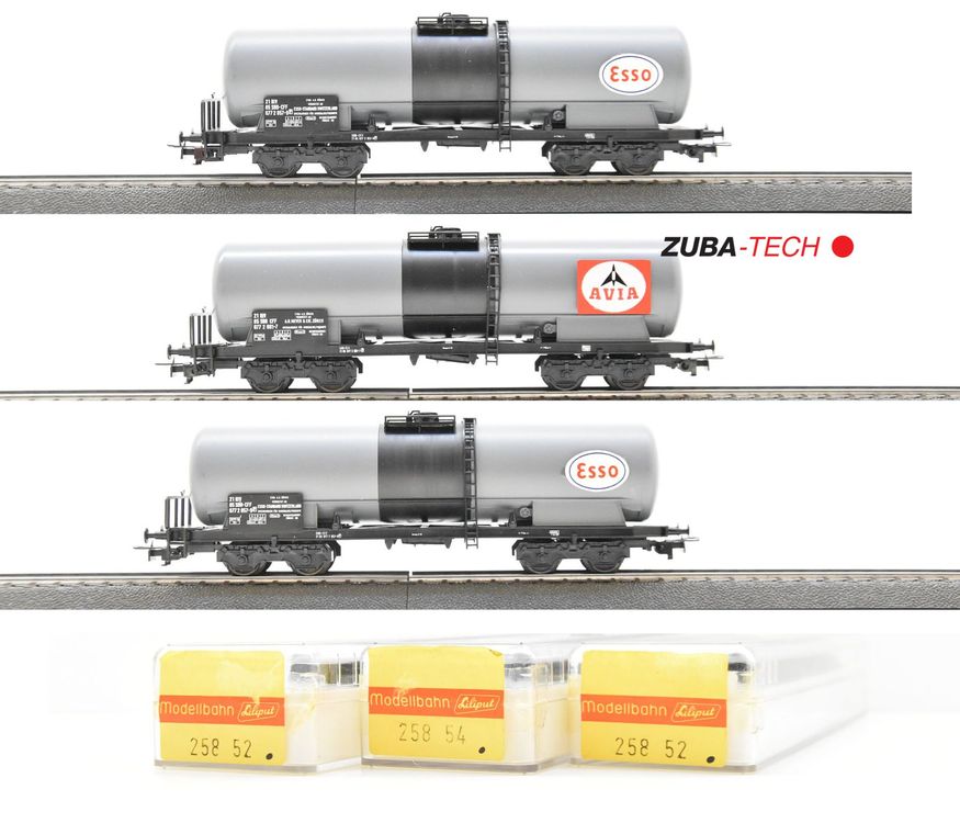 3x Liliput Kesselwagen der SBB H0 GS mit OVP (Neu (gemäss Beschreibung)) in St. Gallen für CHF ...
