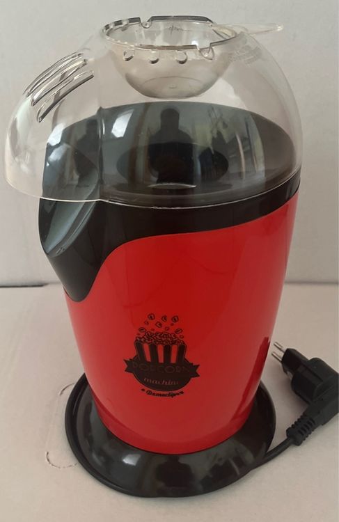 Red Electric Popcorn Maker - Movie Night Ready! | Kaufen auf Ricardo