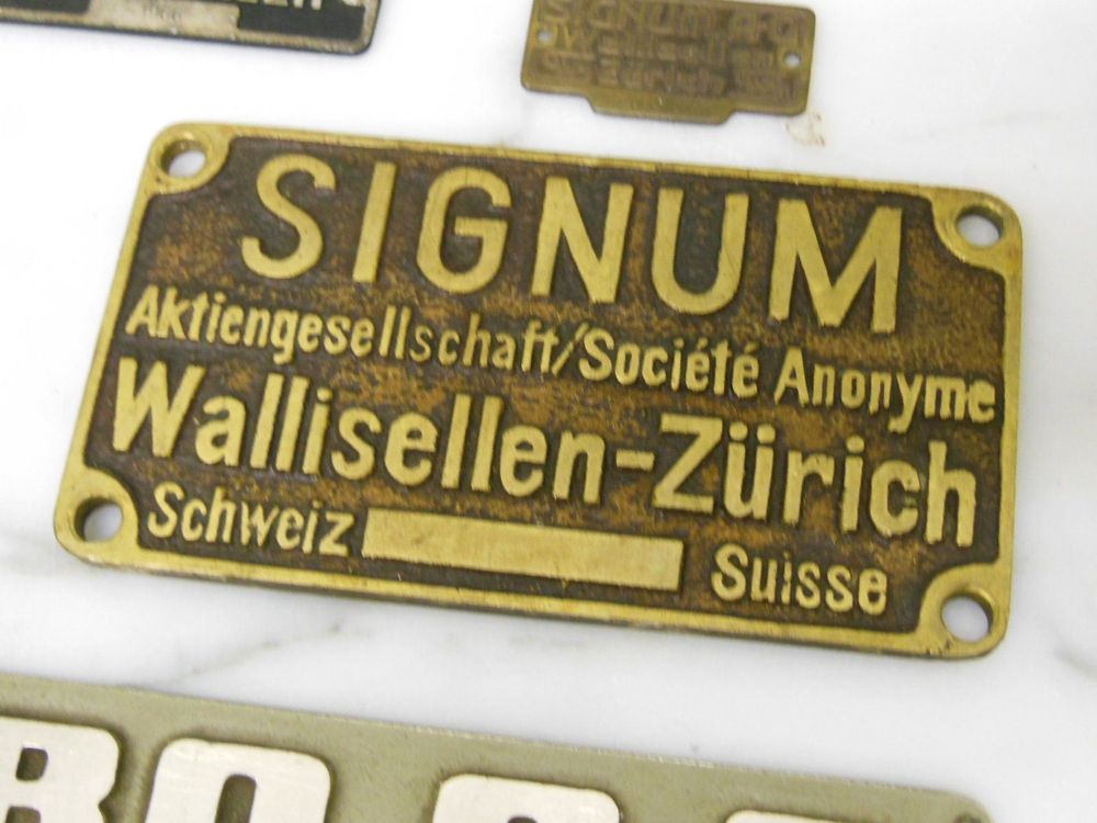 9 Stk. Integra, Signum, Wallisellen | Kaufen auf Ricardo