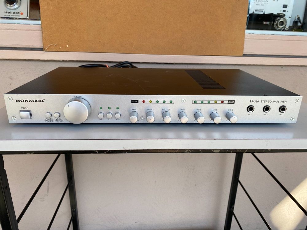 Monacor SA-230 Stereo Verstärker | Kaufen auf Ricardo