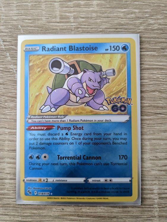 Radiant Blastoise | Kaufen auf Ricardo