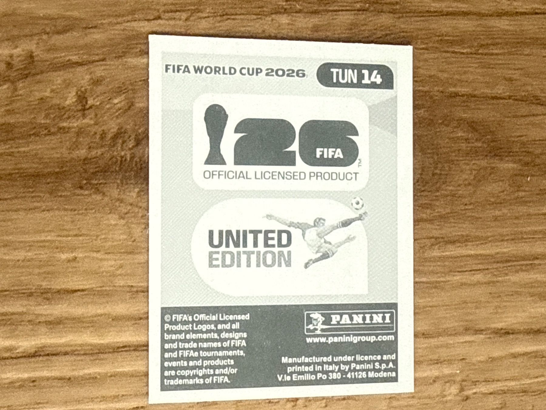 Panini FIFA World Cup 2026 Sticker Hannibal Mejbri TUN 14 (Gebraucht ...