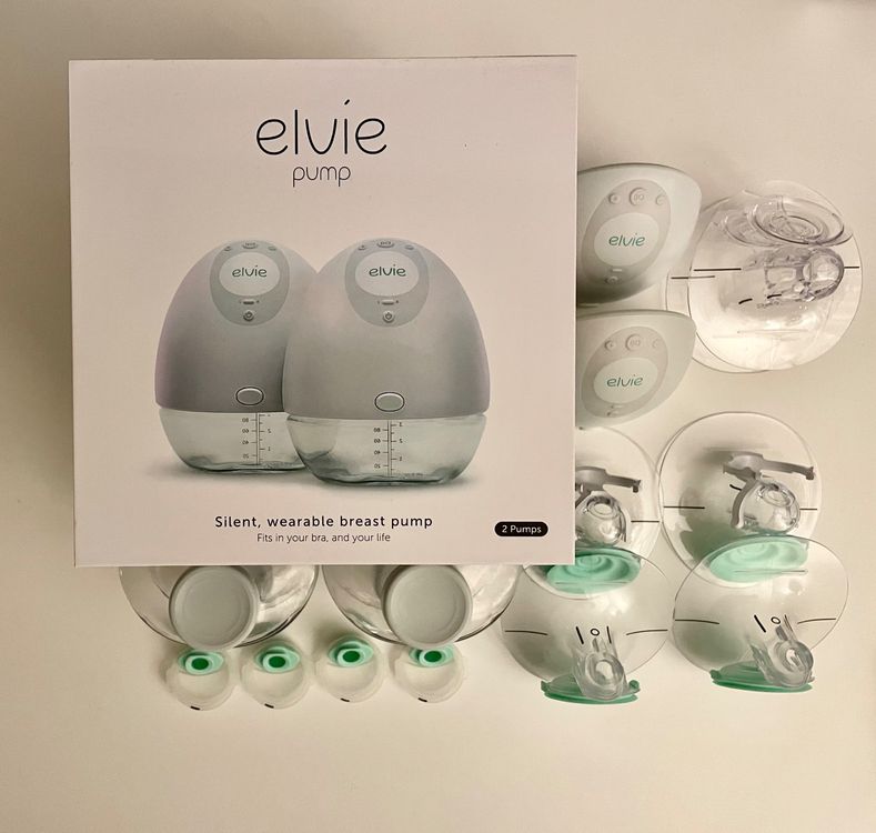 Elvie Elektrische Doppelmilchpumpe | Kaufen auf Ricardo