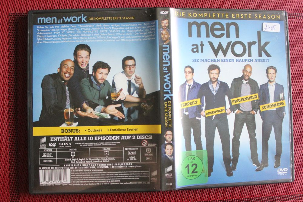 Men at Work - Die komplette erste Season [2 DVDs] (2405) (Gebraucht) in ...