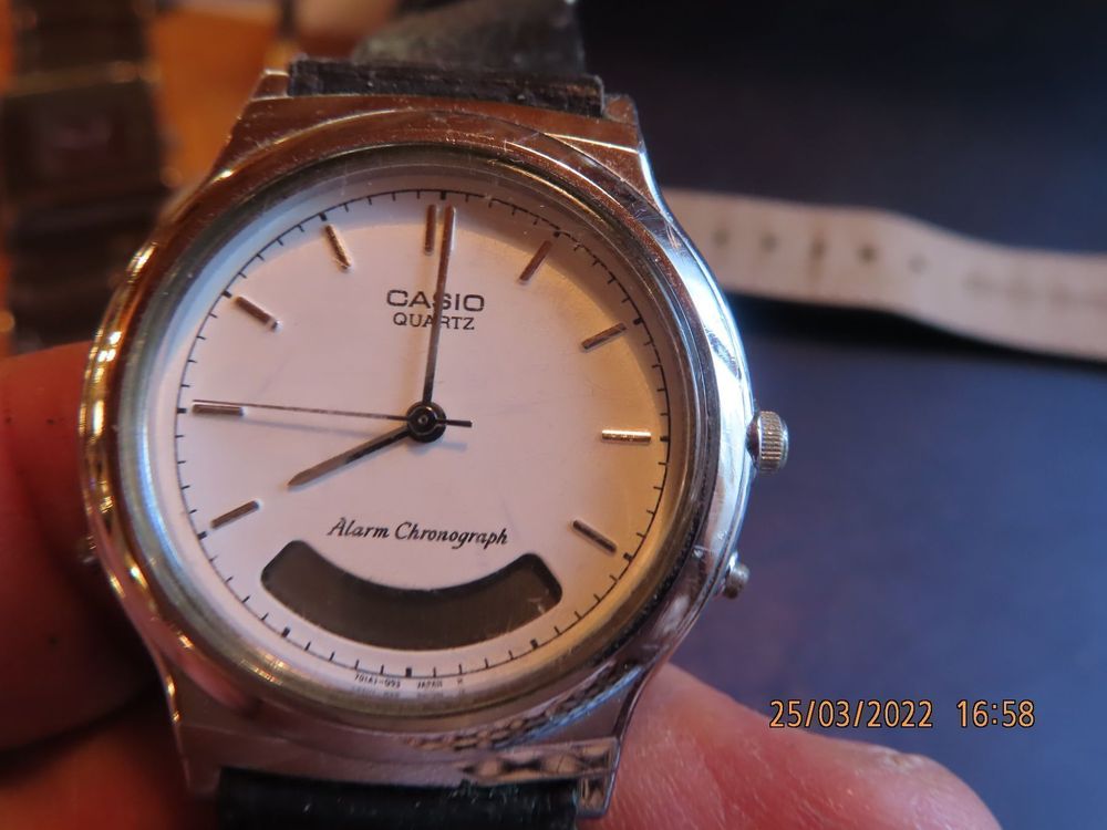Casio Quartz, Ø 35mm Batterie wechseln (Gebraucht) in Oberdorf für CHF ...