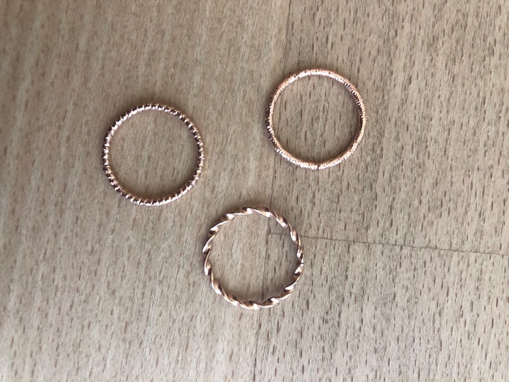 drei filigrade Ringe in rosegold (Neu (gemäss Beschreibung)) in ...