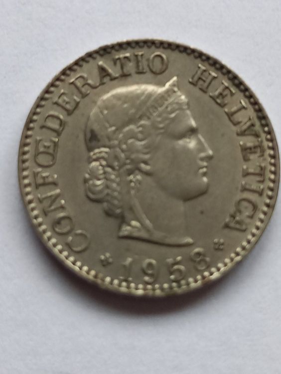 Münzen Schweiz, 10 Rp, 1958 | Kaufen auf Ricardo
