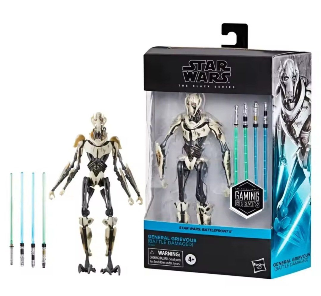 Hasbro Star Wars la série noire General Grievous 15cm (Neu und ...