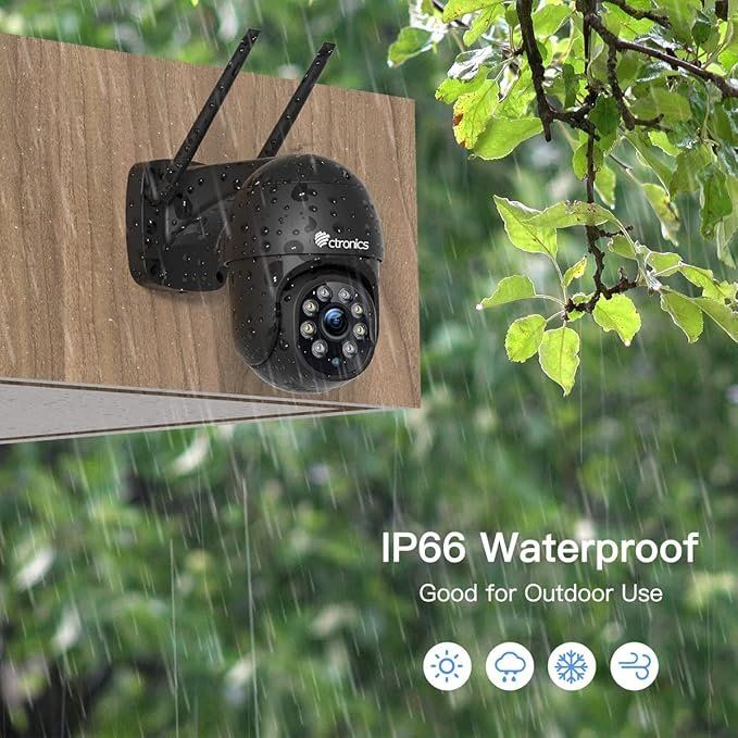 überwachungskamera Aussen Wlan Ip Kamera Outdoor Nachtsicht Neu Und