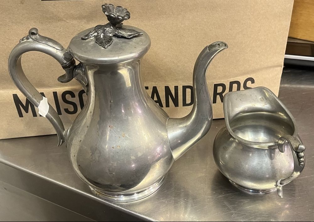 James Dixon & Sons Sheffield Silver EPBM Tea Set and Tray (Gebraucht ...