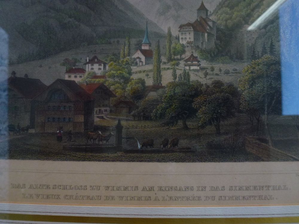 Schloss Wimmis, eingangs Simmental (Gebraucht) in für CHF 24 – mit ...