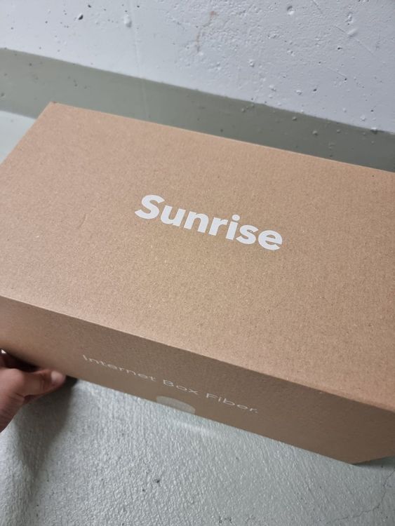 Sunrise Internet Box Fiber 10Go | Kaufen auf Ricardo