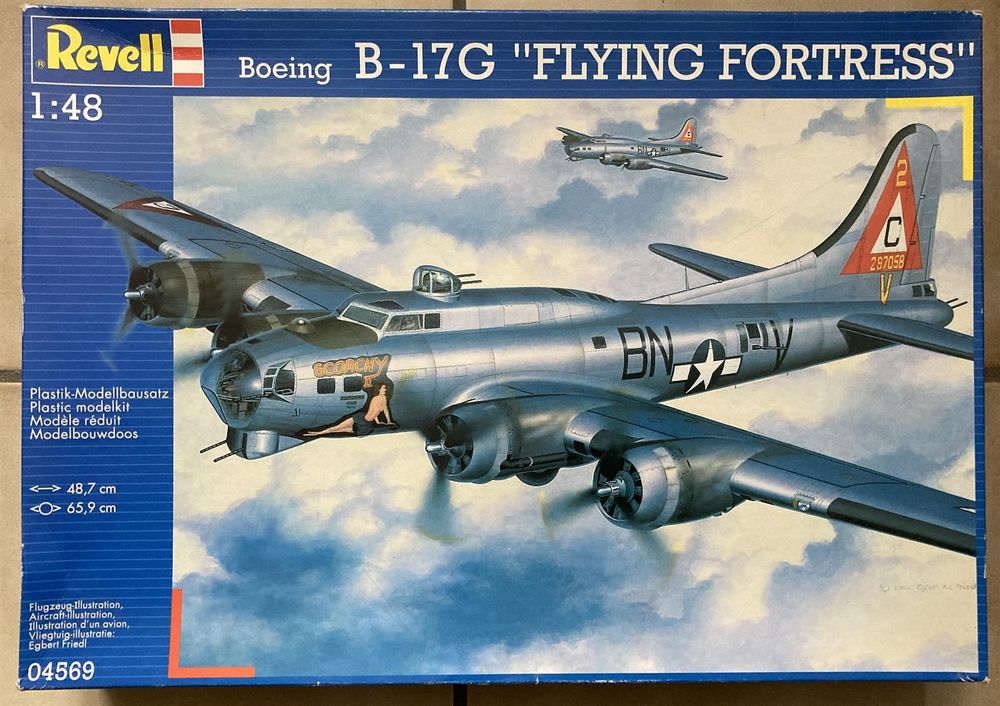 B-17G Flying Fortress von Revell in 1/48 (Gebraucht) in Bennwil für CHF ...