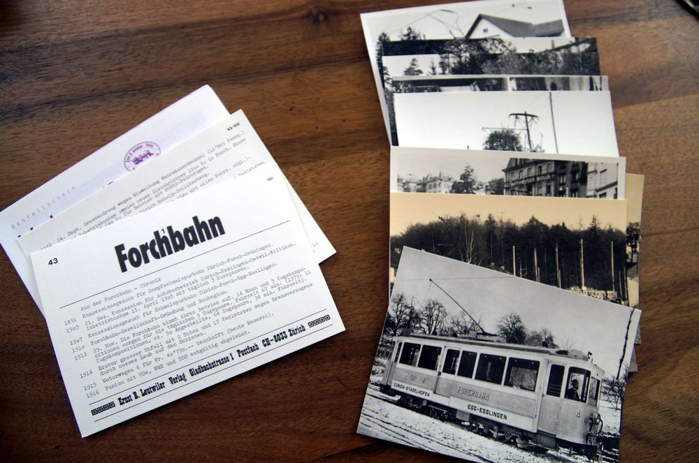 43 Forchbahn - Ernst B. Leutwiler - AK-Serie (Gebraucht) in Schönenwerd für CHF 16 – mit ...