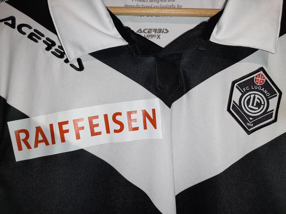 Matchworn FC Lugano Trikot, Jose "Pepin" Machin, 2016-2017 | Kaufen auf ...