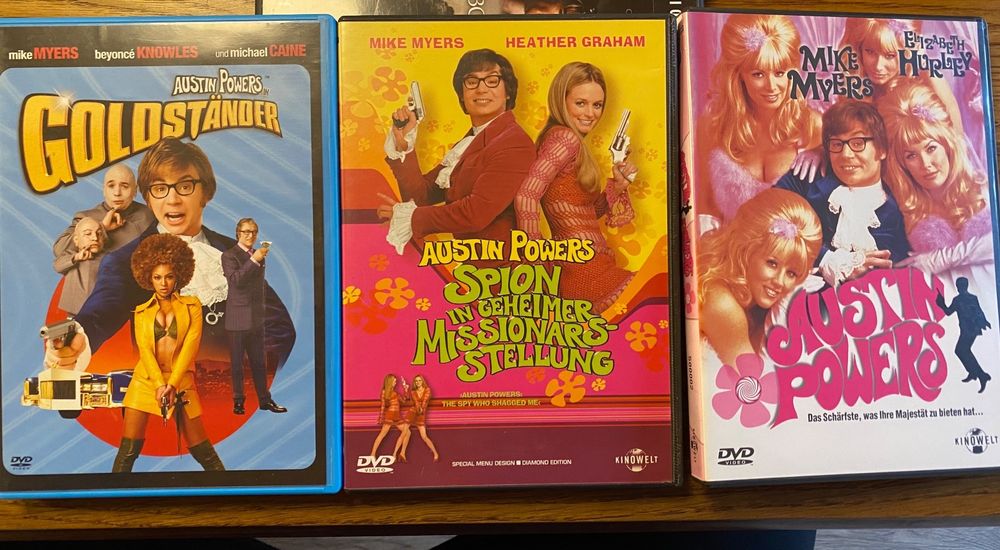 Austin Powers 1-3 DVD Set Mike Myers | Kaufen auf Ricardo