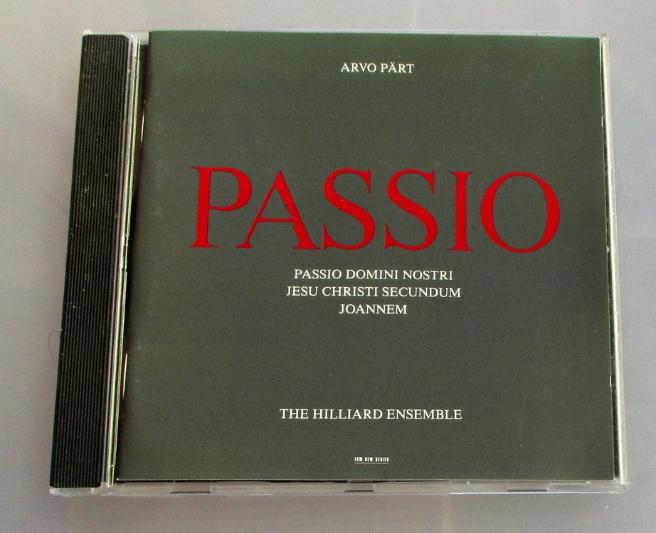 ARVO PÄRT/HILLIARD ENSEMBLE - Passio | Kaufen auf Ricardo